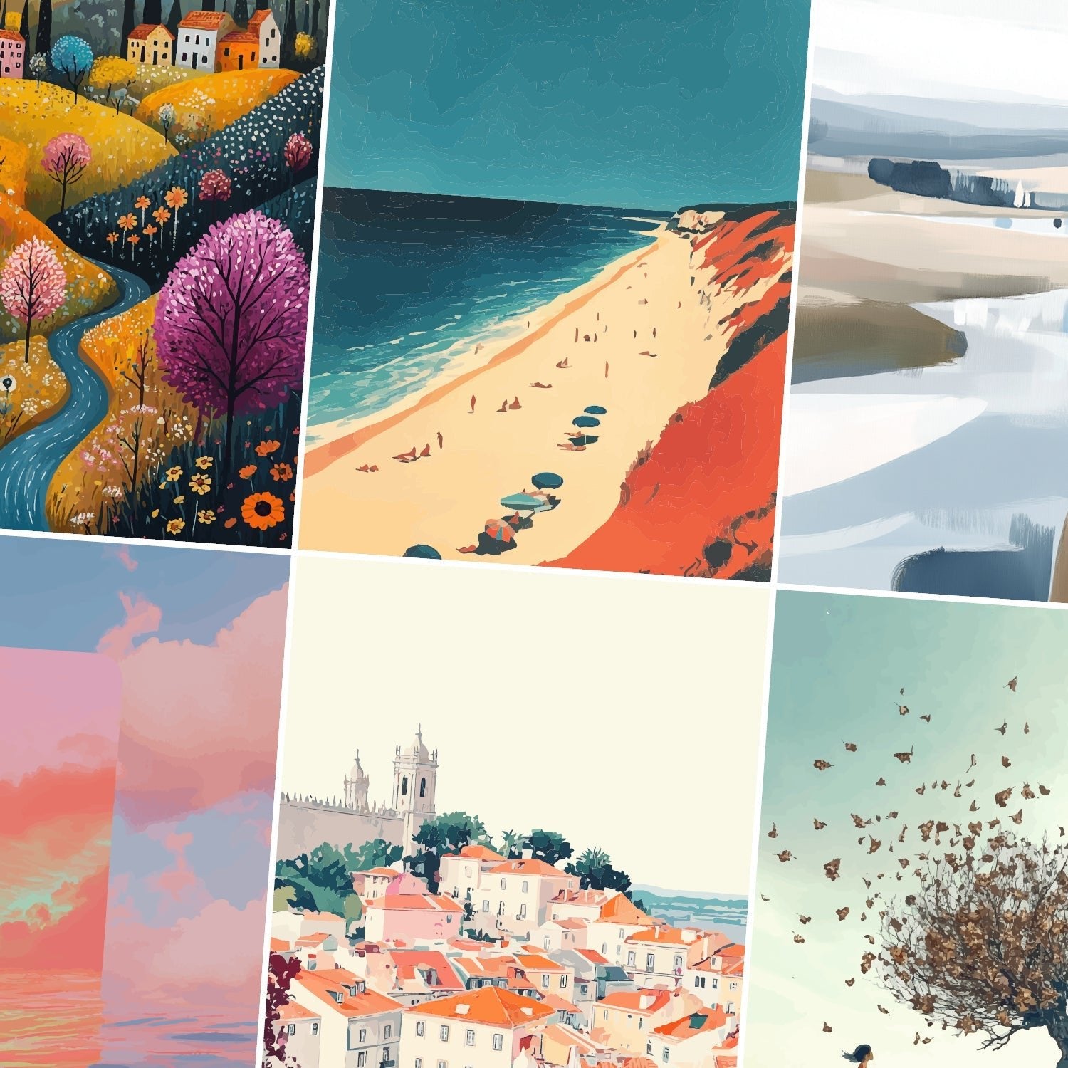 Scenic views - breathtaking landscape posters – Sillystroke